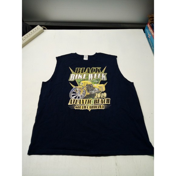 Gildan | Shirts | Black Bike Week Atlantic Beach South Carolina Graphic ...